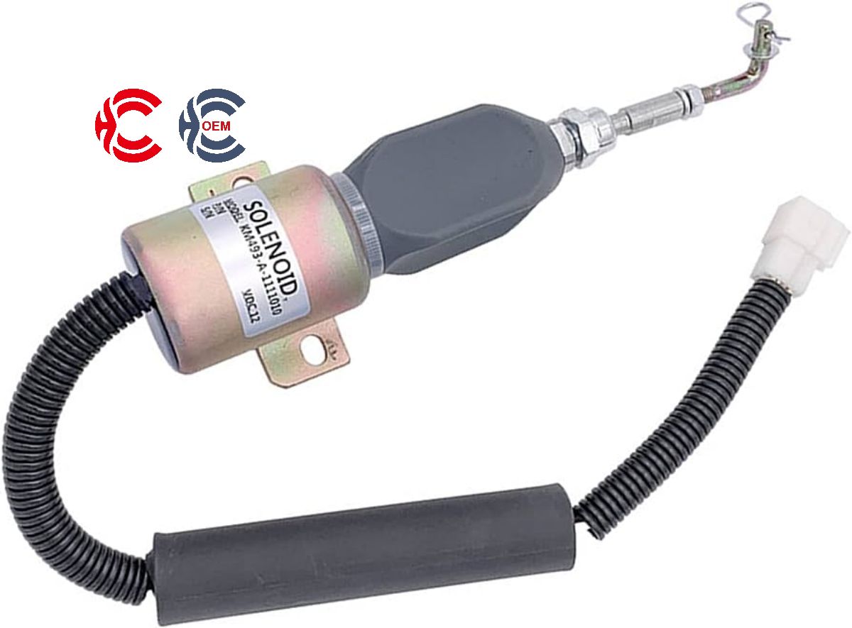 KM493-A-1111010 Engine Stop Switch Flameout Solenoid Valve High Qualit ...